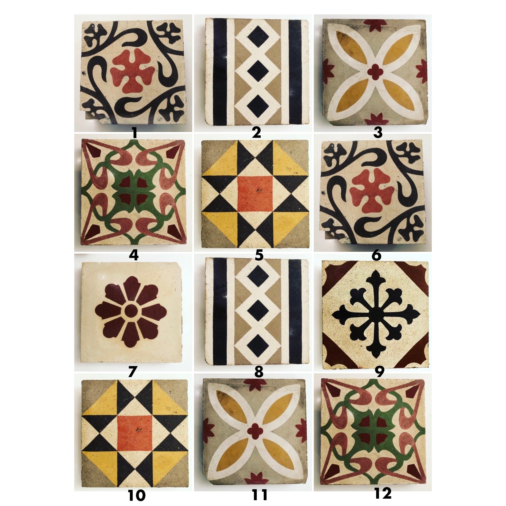 Antique Spanish Tiles – Inabstracto