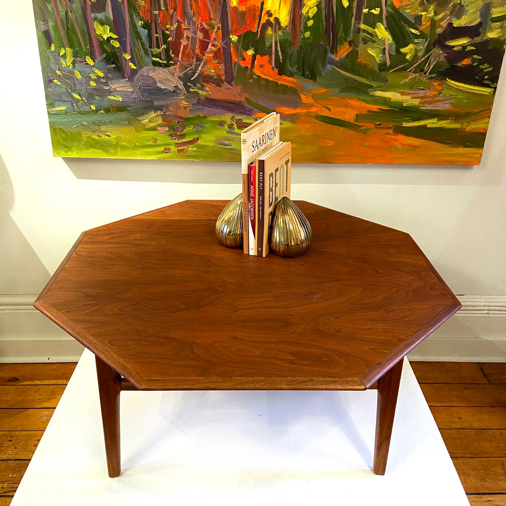 Octagonal Teak Table – Inabstracto